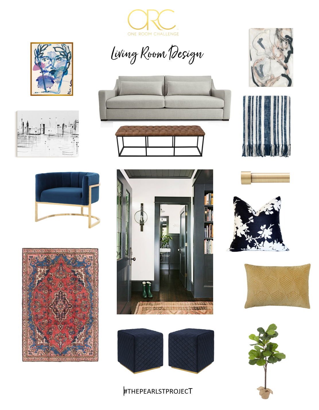 living room inspo | Beginning in the Middle