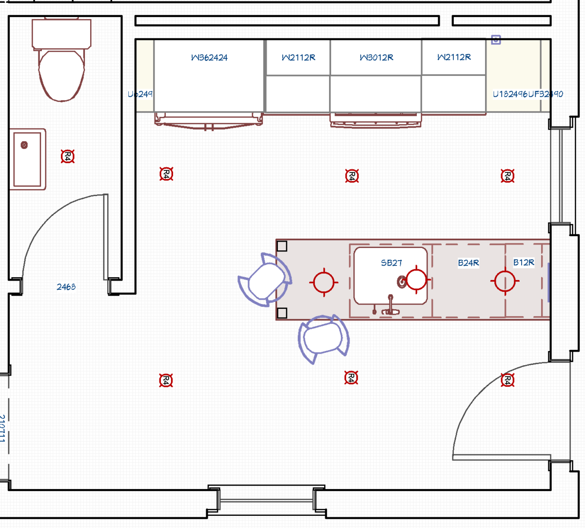 Kitchen Layout and Appliance Planning Tips | Beginning in the Middle