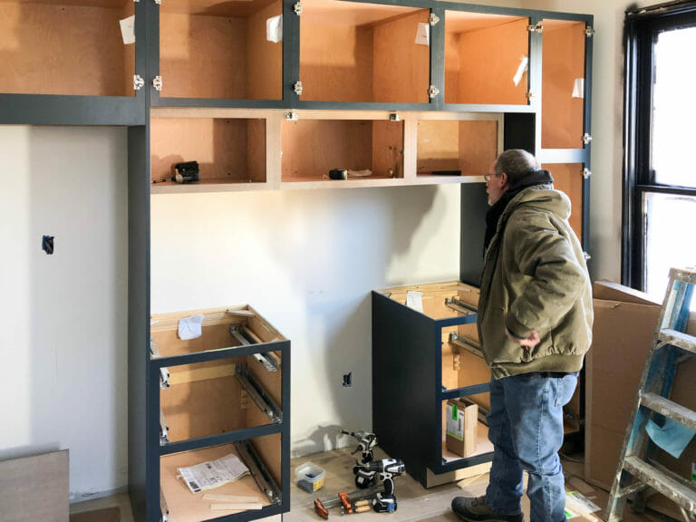 How to Install a Hidden Range Hood in Your Kitchen | Beginning in the ...