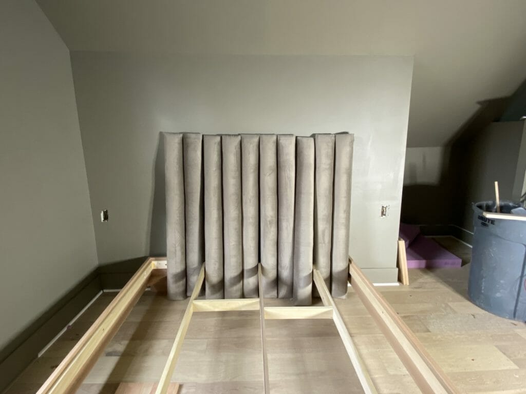 DIY Tufted Bed Tutorial + New Mattresses! | Beginning in the Middle