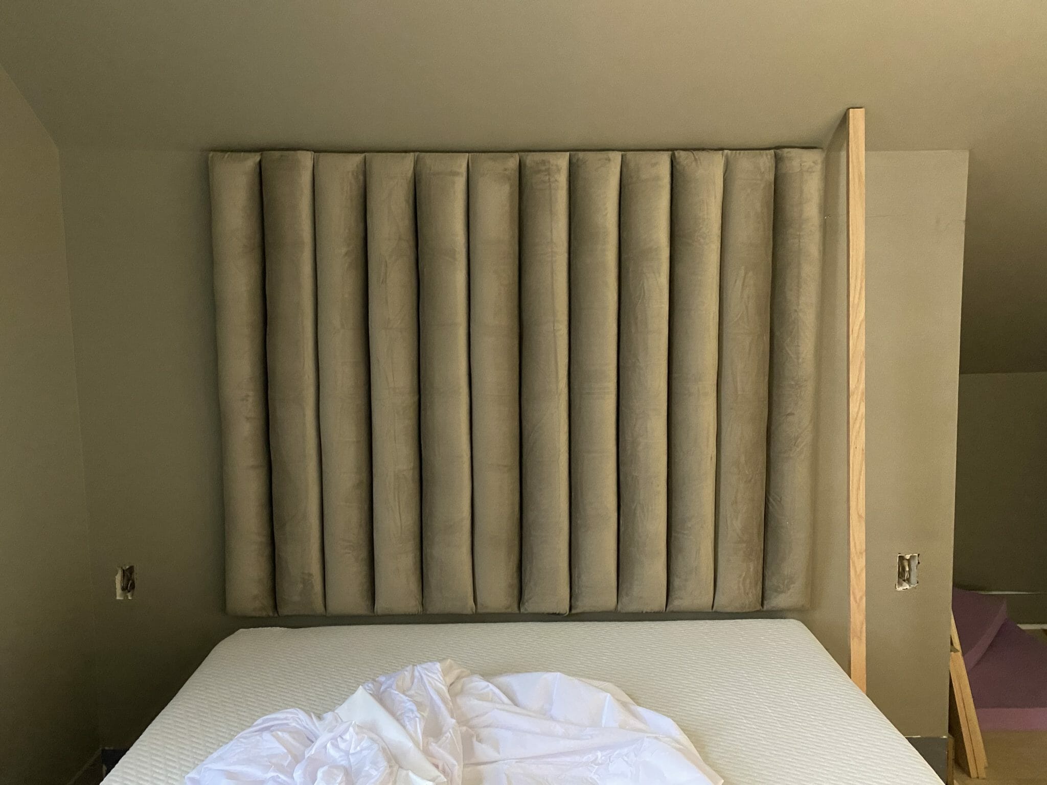 DIY Tufted Bed Tutorial + New Mattresses! | Beginning in the Middle