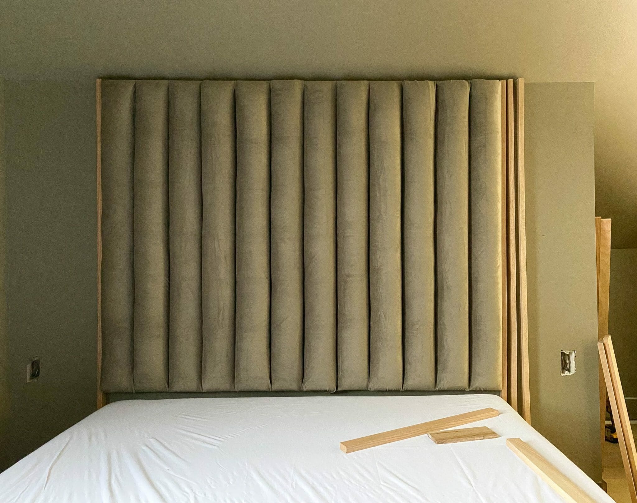 DIY Tufted Bed Tutorial + New Mattresses! | Beginning in the Middle